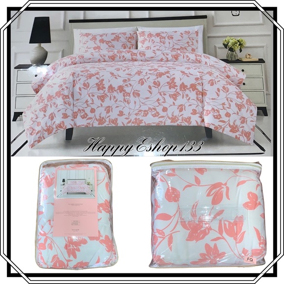 kate spade | Bedding | Kate Spade 0 Cotton Full Queen Comforter Set ...